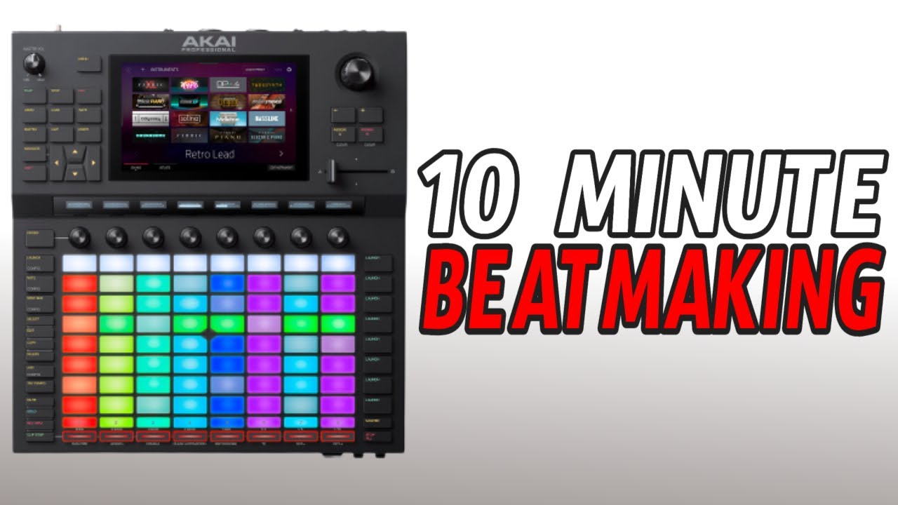 Can I Make a Beat in 10 Minutes with my Akai Force? - YouTube