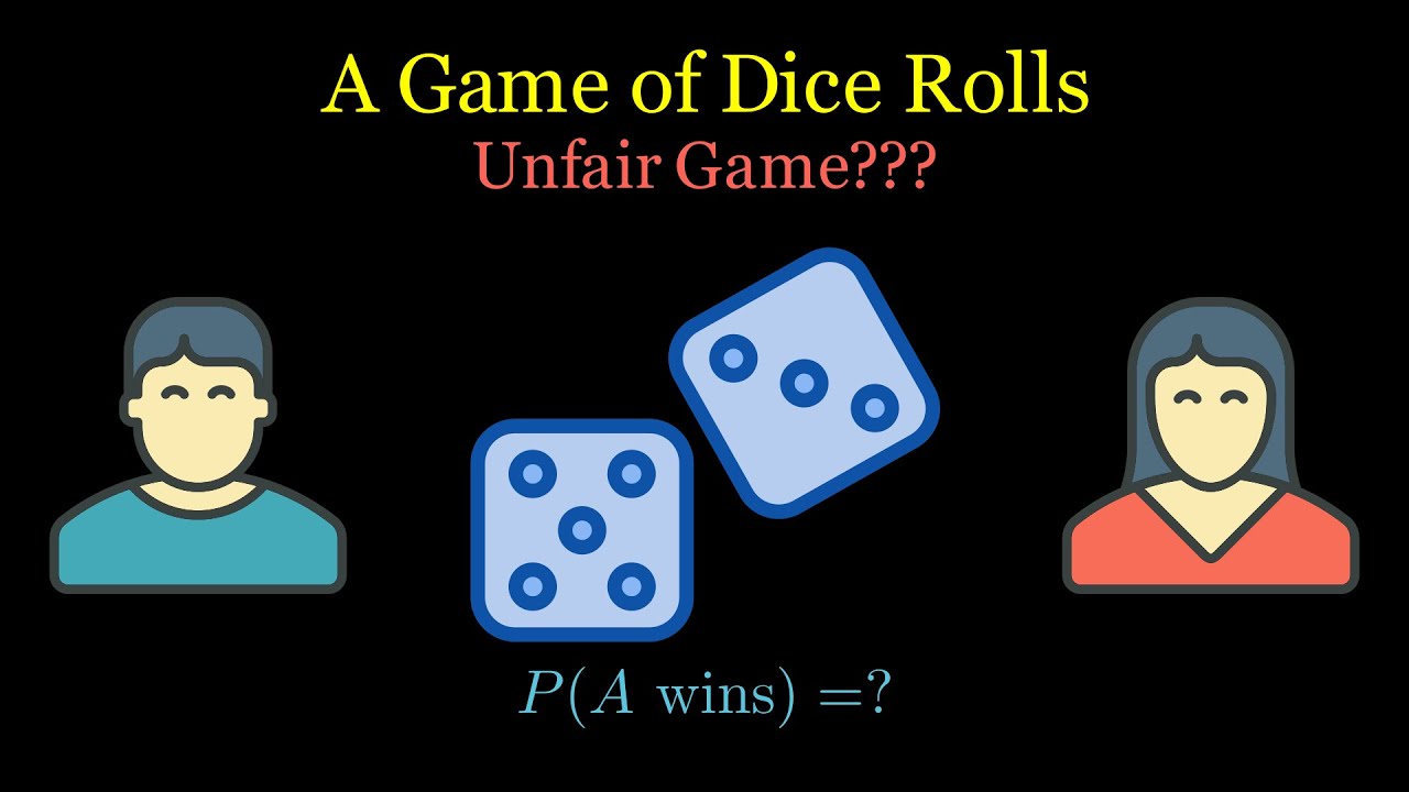 Who wins the dice battle? Probabilities explained! - YouTube