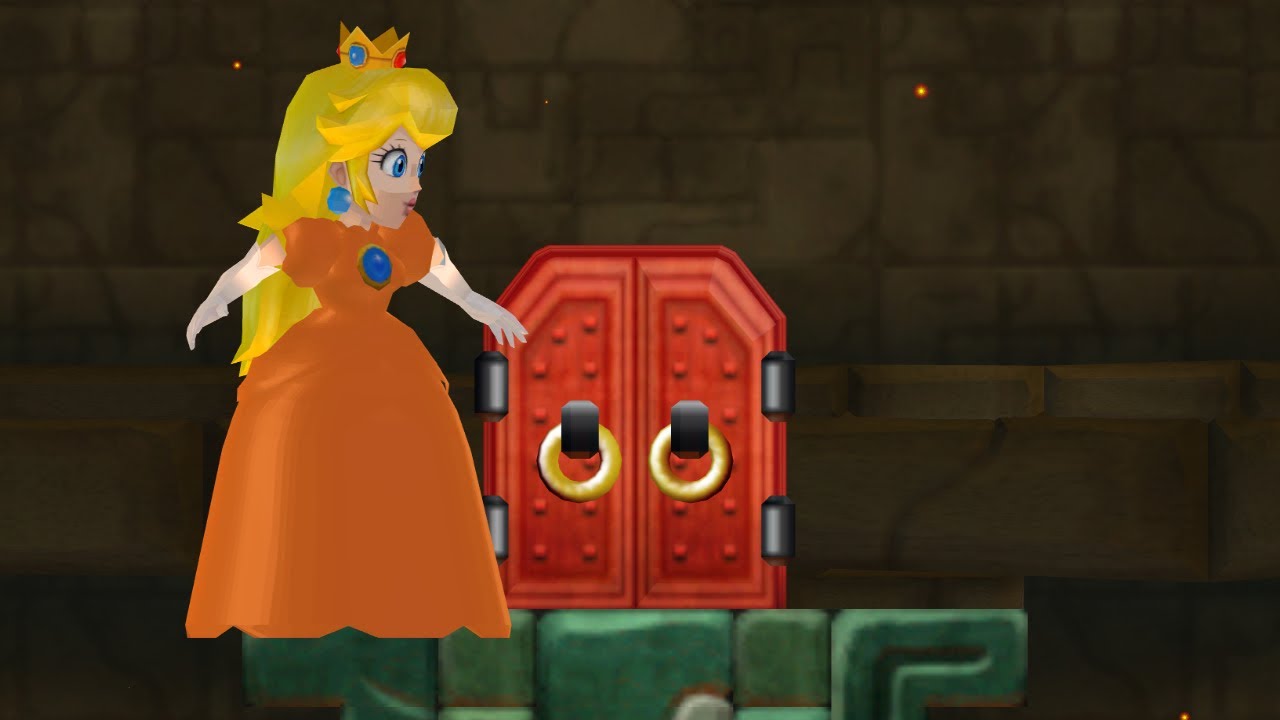 Giant New Super Mario Bros. Wii Peach - Walkthrough - #17 - YouTube