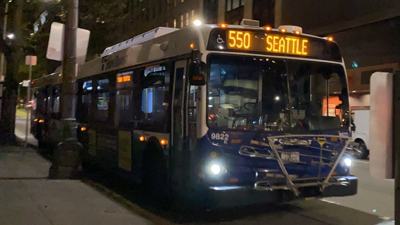 Sound Transit 2012 New Flyer D60LFR #9822 - YouTube