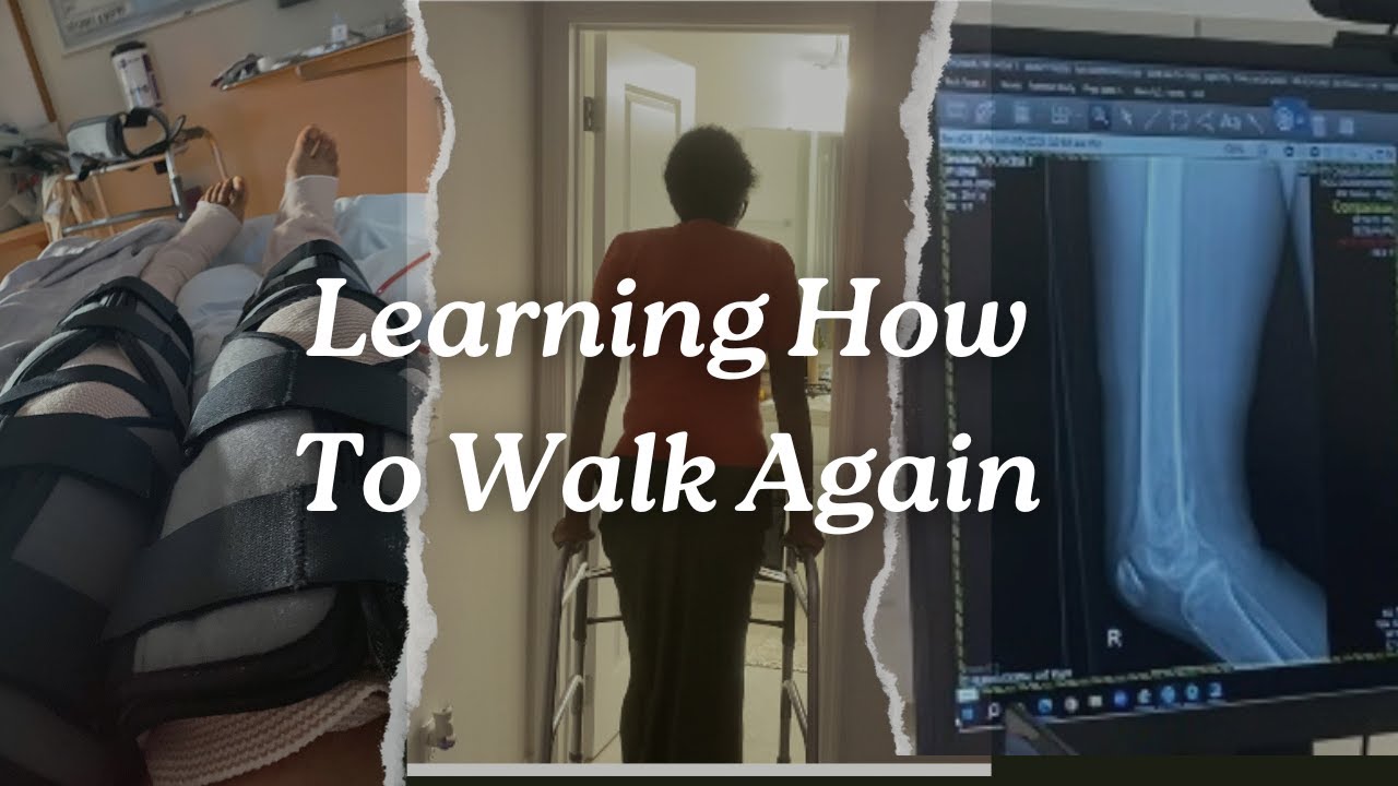 Healing Diaries | Learning How To Walk Again #sicklecellawareness - YouTube