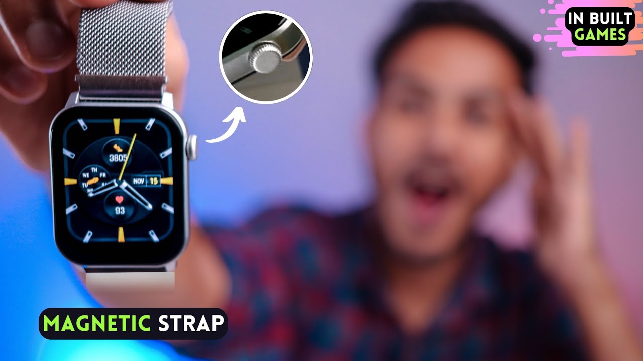 Budget Calling Smartwatch with Inbuilt Games🔥Best Budget Smartwatch ...