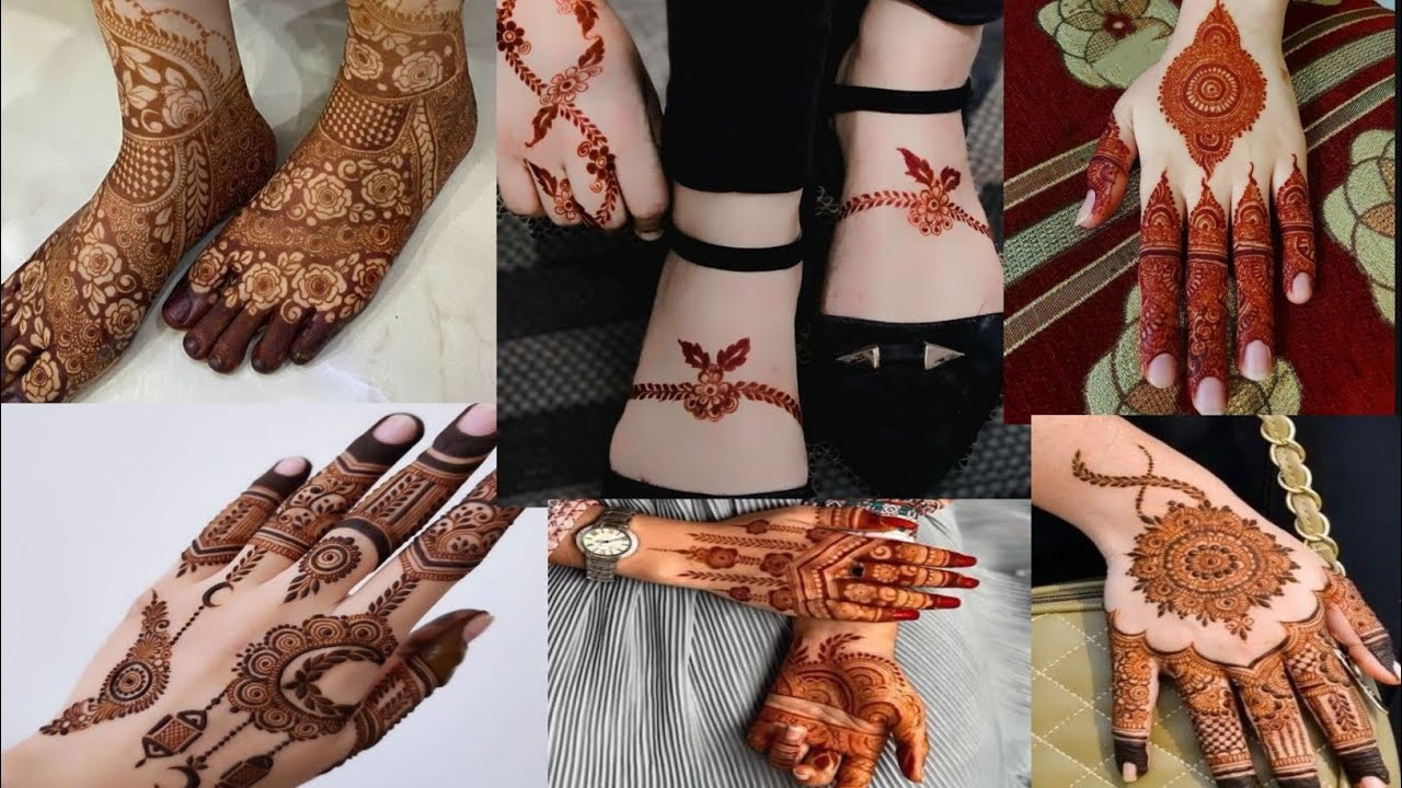 Stylish new mehndi designs for girls and women's//Bridal henna mehndi ...