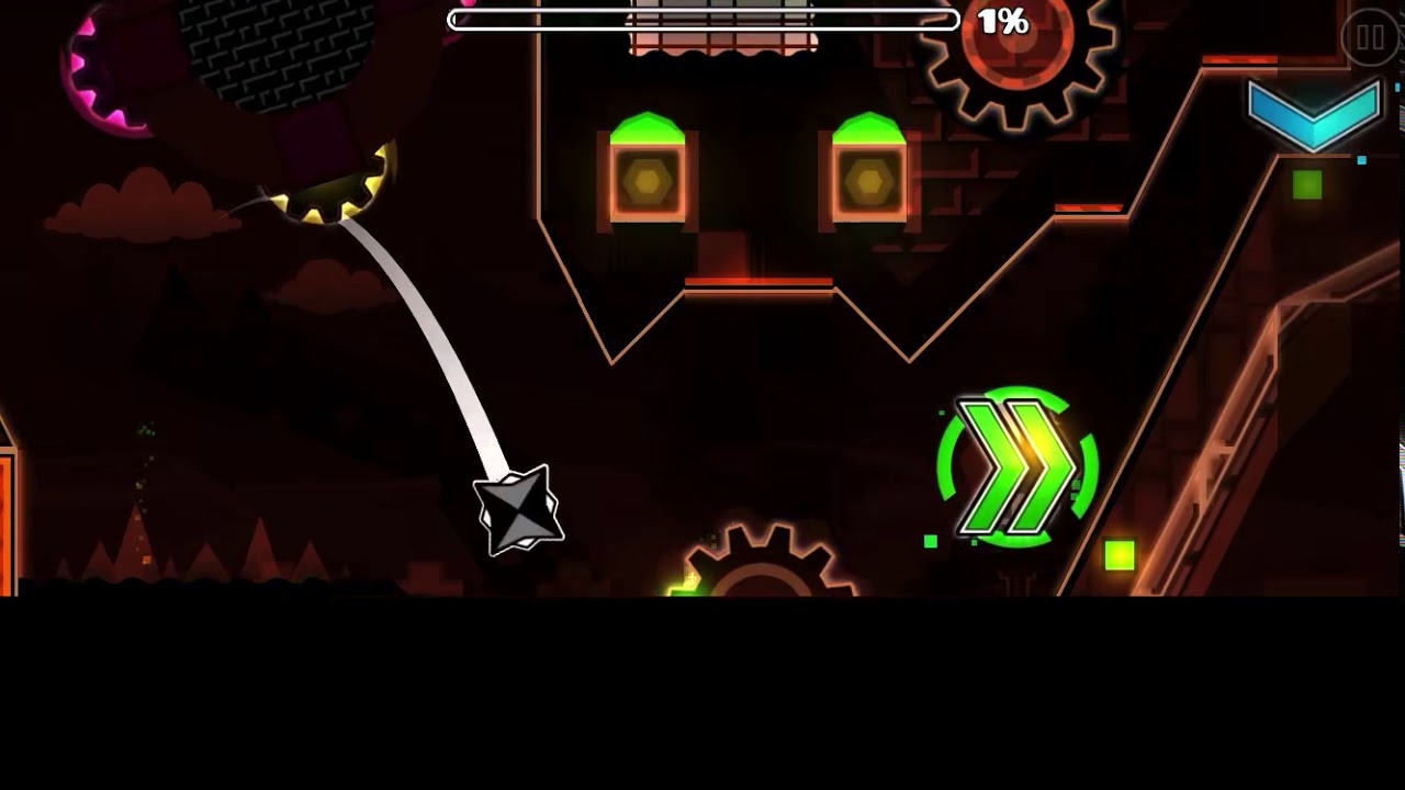 Geometry dash SLAM. Monster gauntlet 1/5 - YouTube