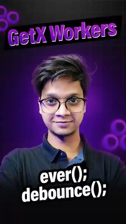 Flutter GetX ever() & debounce() Explained #flutter #shorts - YouTube