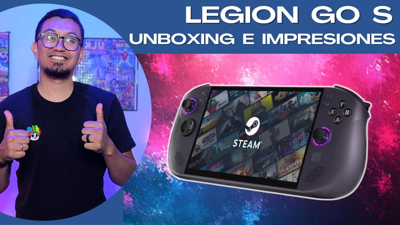 Legion Go S | Unboxing e Impresiones - YouTube