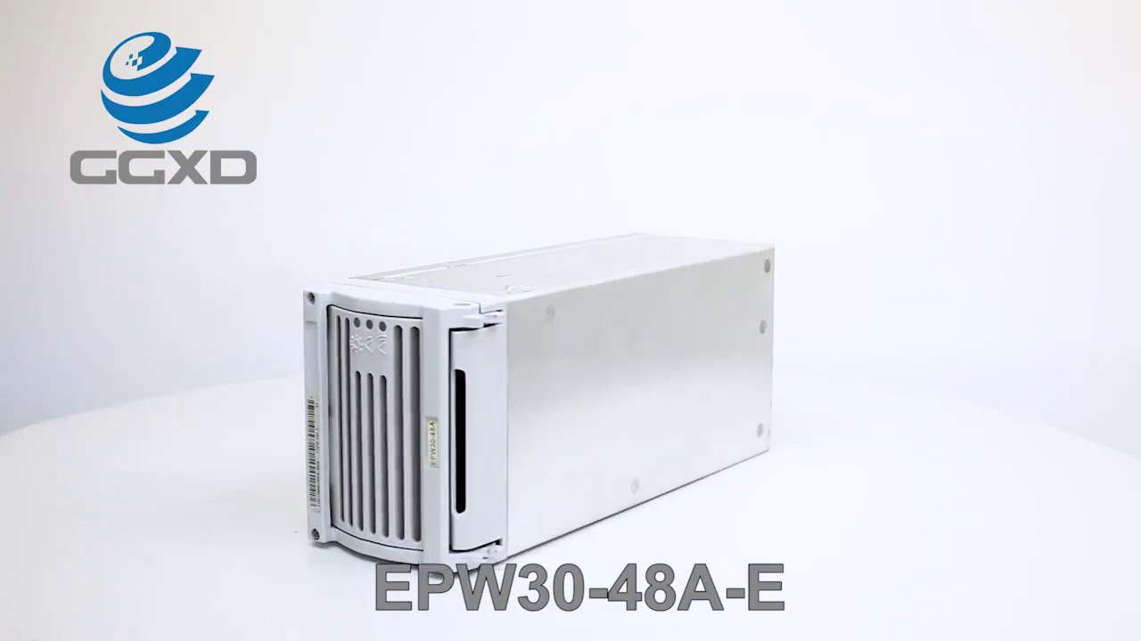 Rectifier PSU EPW30-48A-E Emerson Output DC 48V-53V - YouTube