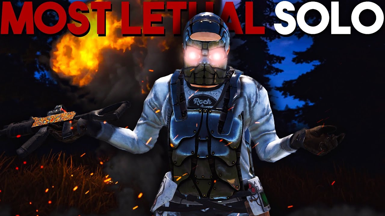 THE MOST LETHAL PLAYER - Rust SOLO MOVIE - YouTube