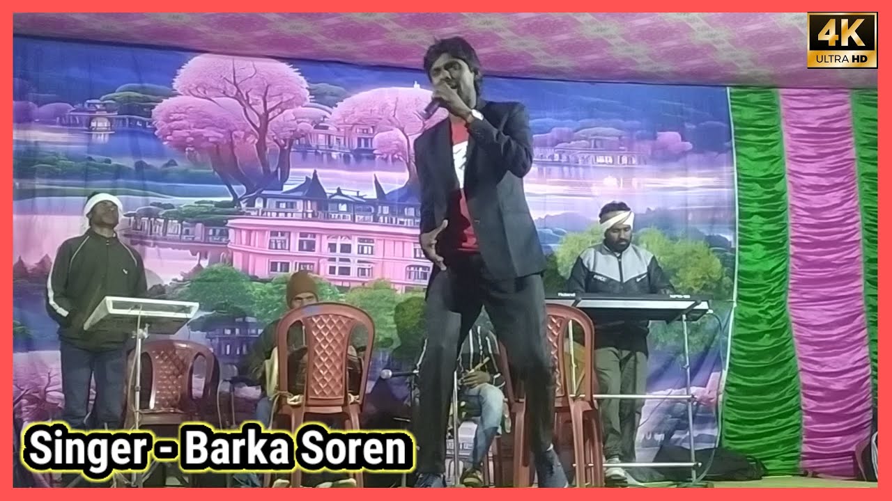 Barka Soren Stage Program//New Santhali Singer//Santhali video 2023 ...