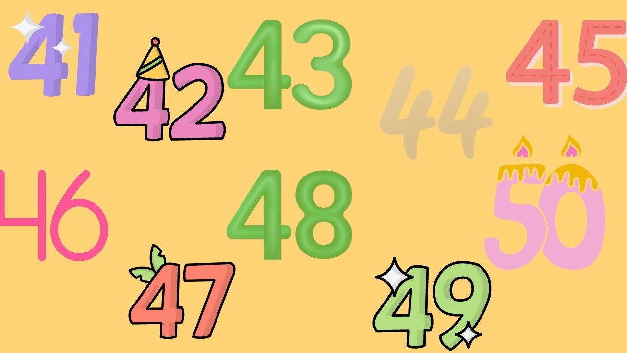 Counting 41 to 50, Counting Numbers Counting Adventures with Storybook ...