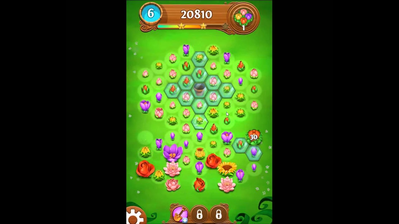 Blossom Blast Saga Level 80 - YouTube