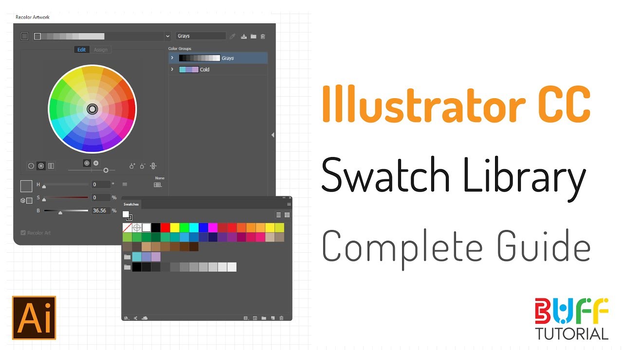How To Work With Swatch Library In Illustrator Complete Guide YouTube how-to-work-with-swatch-library-in-illustrator-complete-guide-youtube