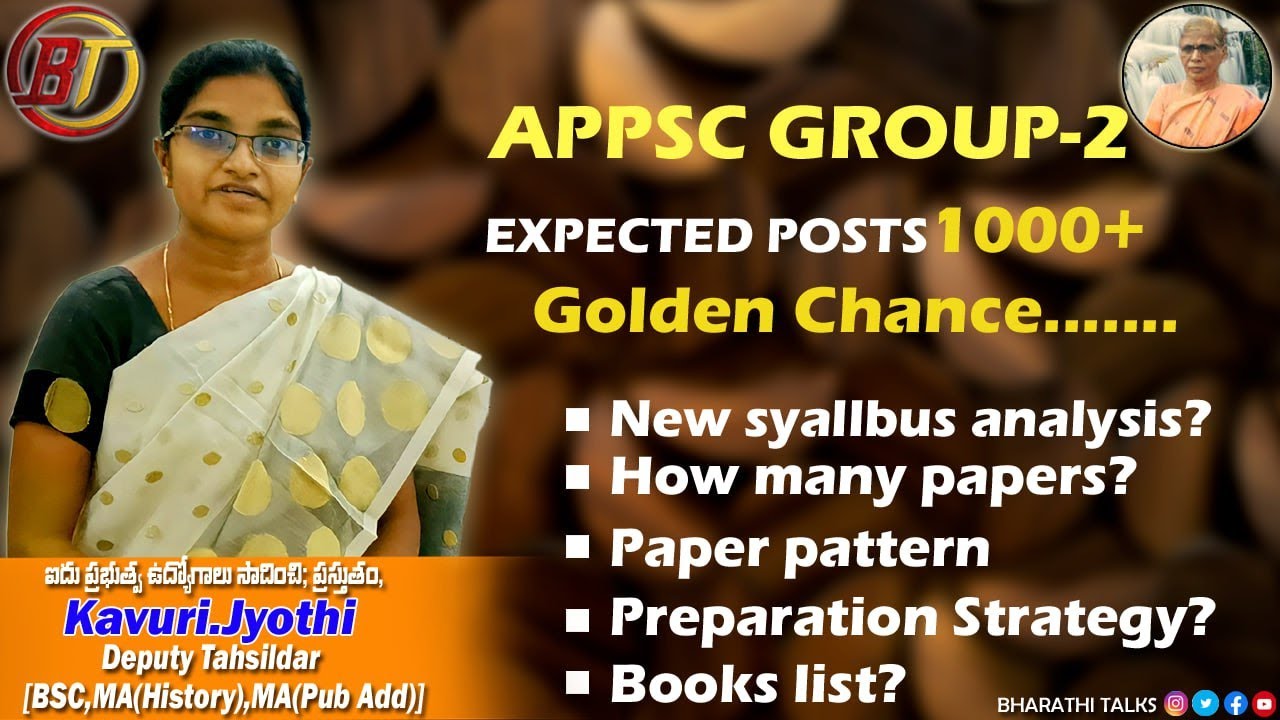 Group-2 new syllabus analysis/Group-2 appsc/ Group-2 preparation ...