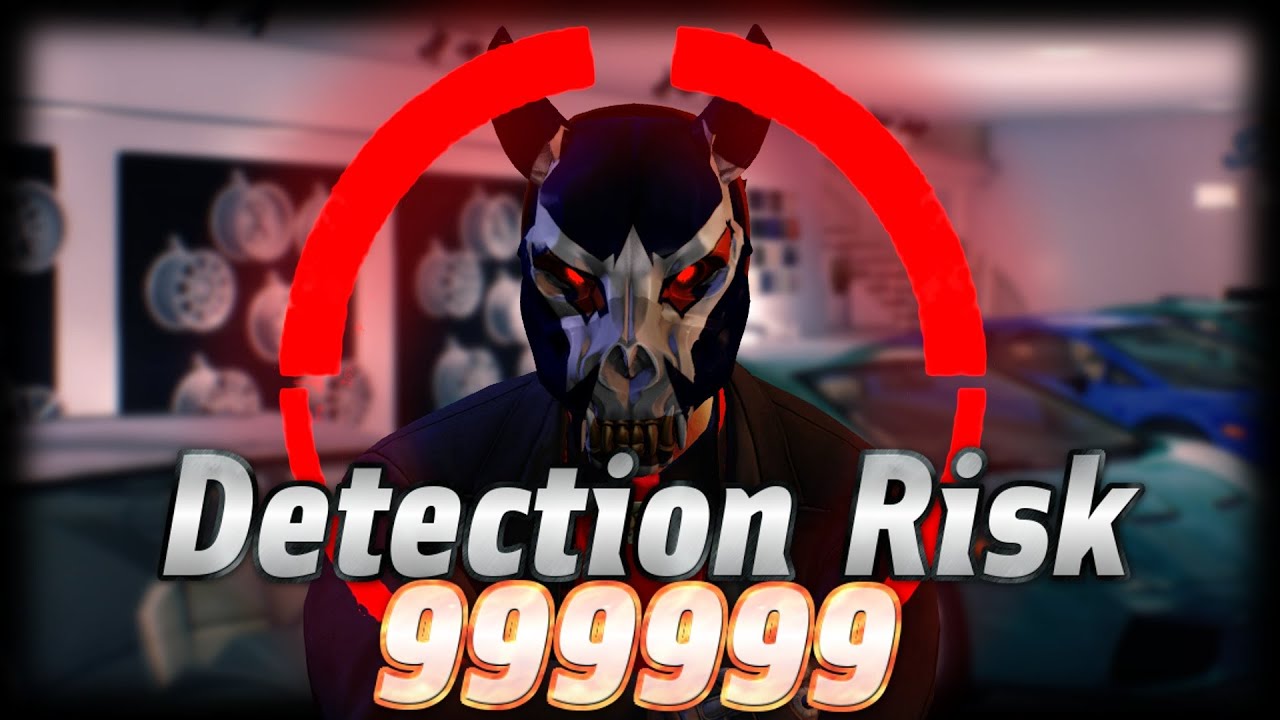 PAYDAY 2 - 999999 Detection Risk.... - YouTube
