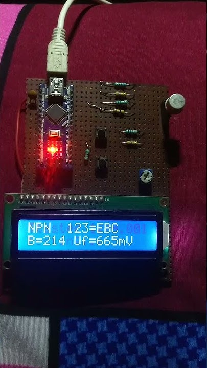 diy components tester| arduino nano|lcd lcr - YouTube