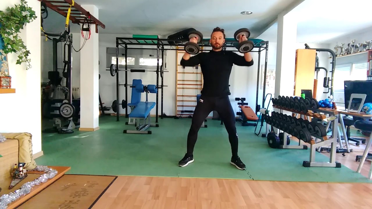 HITT BURPEES CON MANCUERNAS - YouTube