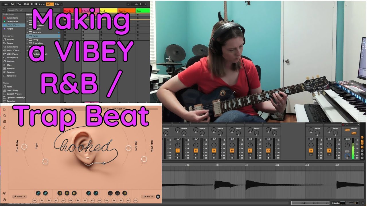 Making a Smooth R&B / Trap Beat with Guitar - YouTube