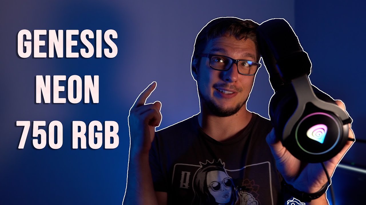 Słuchawki gamingowe Genesis Neon 750 rgb- recenzja - YouTube