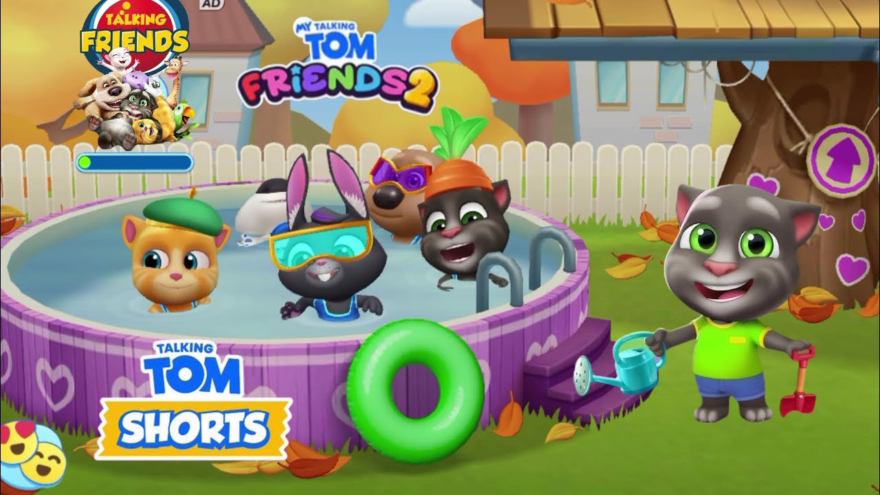 💫 Talking Tom 💦 Breaking the Pool Rules - Talking Tom Shorts (Android ...