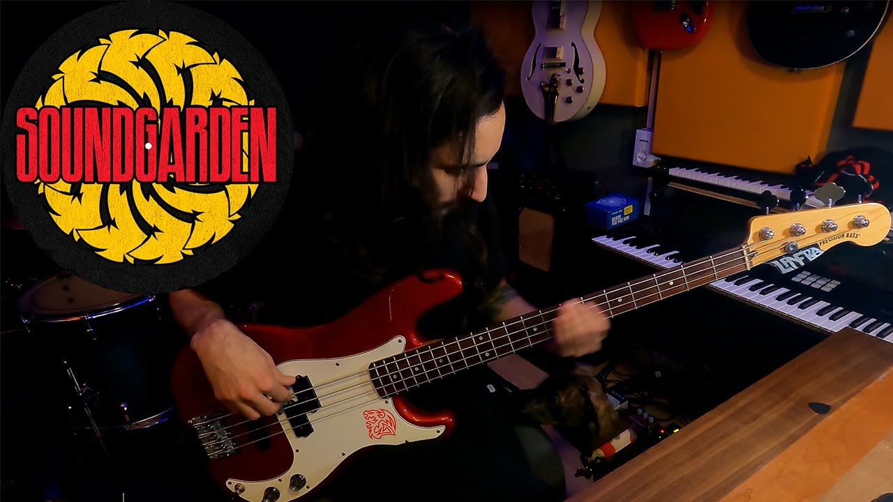 Outshined - Soundgarden - Bass Cover - YouTube
