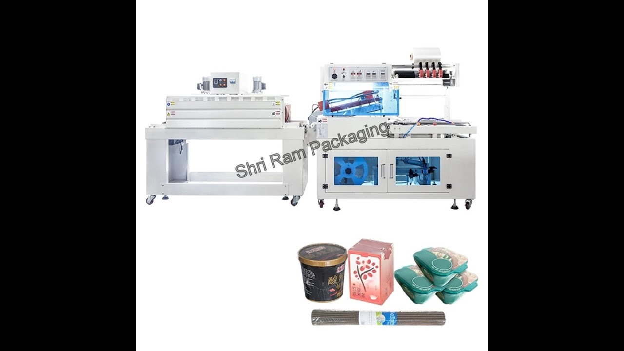 Automatic L Sealer With Shrink Wrap Tunnel || Books Packing Machine L ...