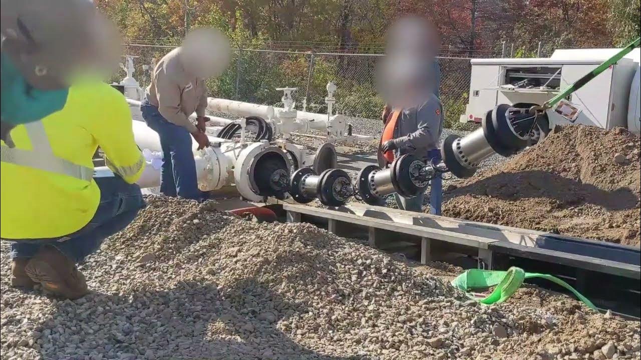 Pig Pipeline Removal - YouTube