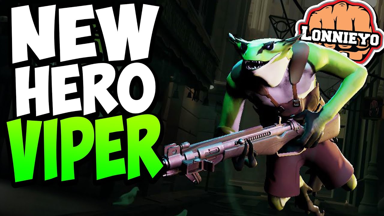 NEW HERO: Viper - HIGHEST Weapon Damage in Deadlock + Infite Slides ...