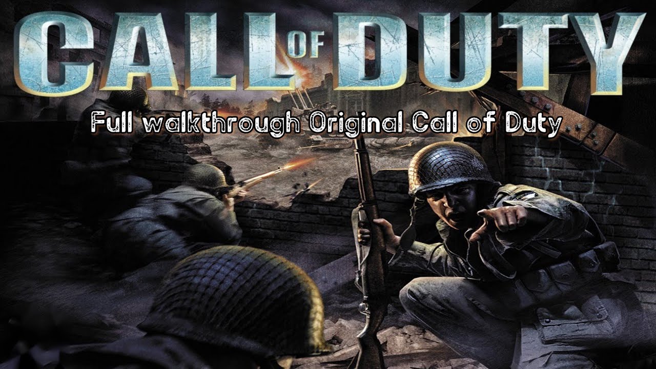 Call Of Duty 1 - Full Game Walkthrough (No Commentary) (First Call Of ...