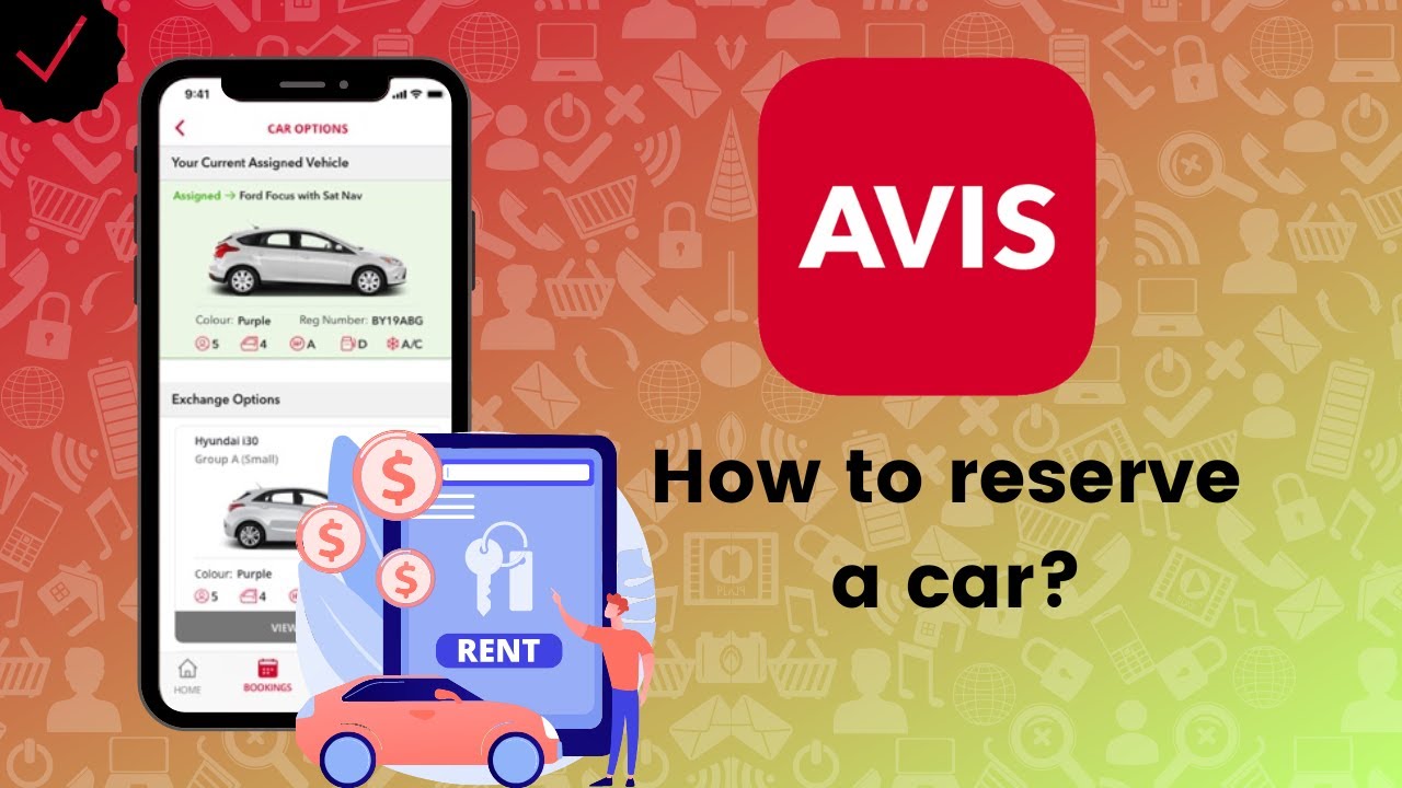 How to reserve a car on Avis? - YouTube