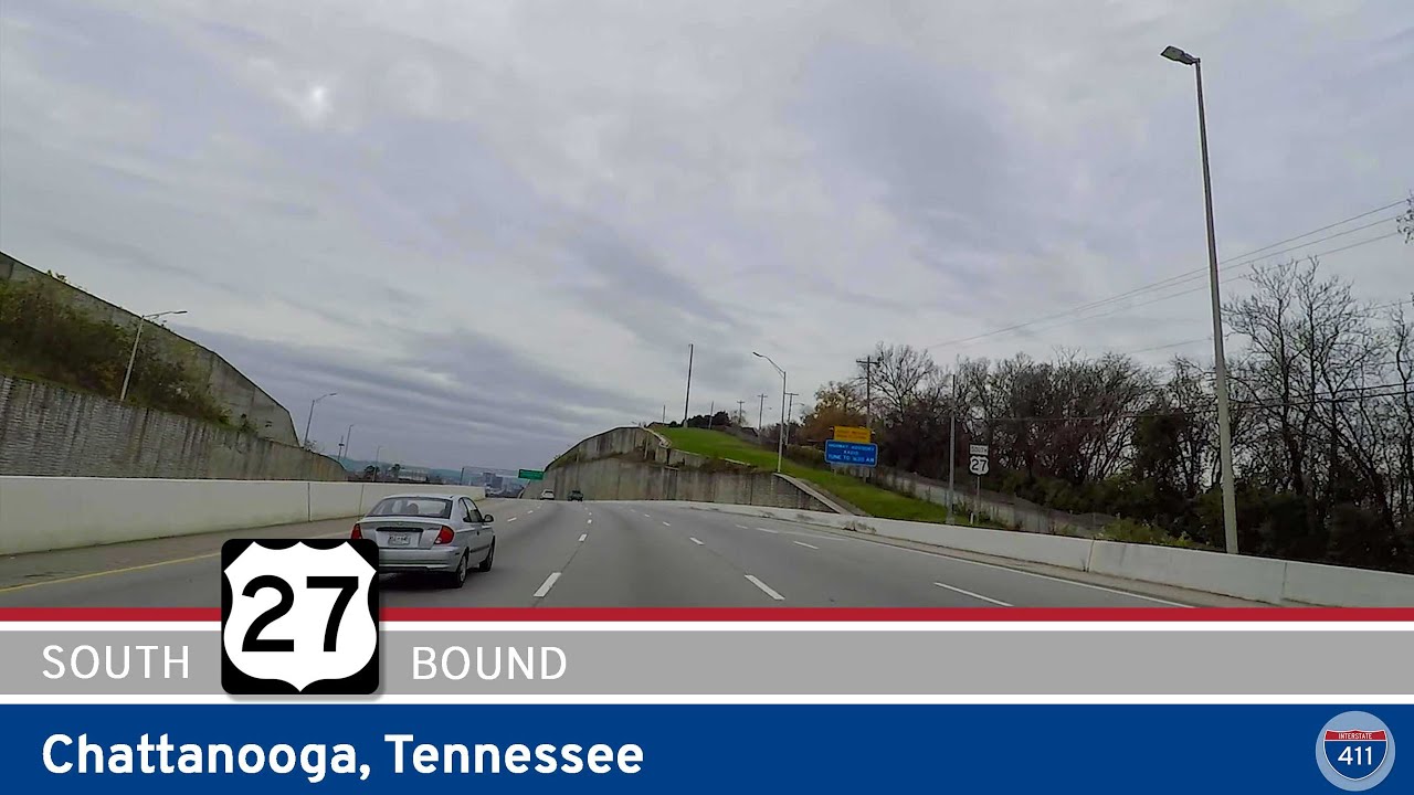 U.S. Highway 27: Southbound in Chattanooga, Tennessee | Drive America's ...