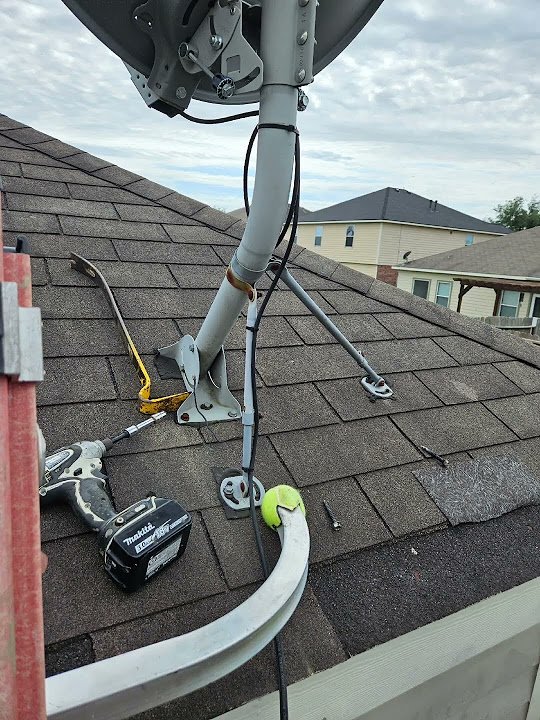 Satellite Dish Removal In Spring Tx - YouTube