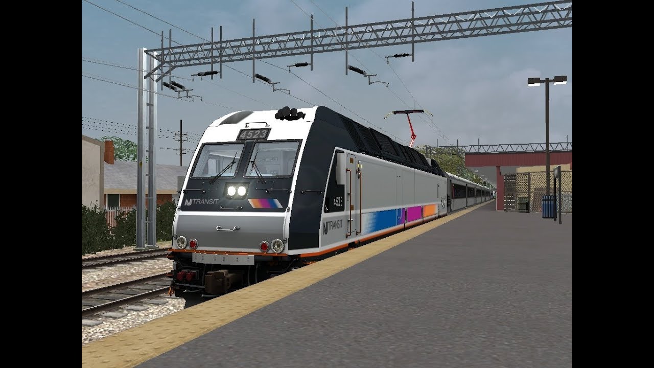 Train Simulator 2018: NJ Transit Train #2303 - Part 2 - Long Branch to ...