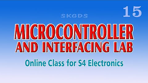 Microcontroller and Interfacing Lab - YouTube