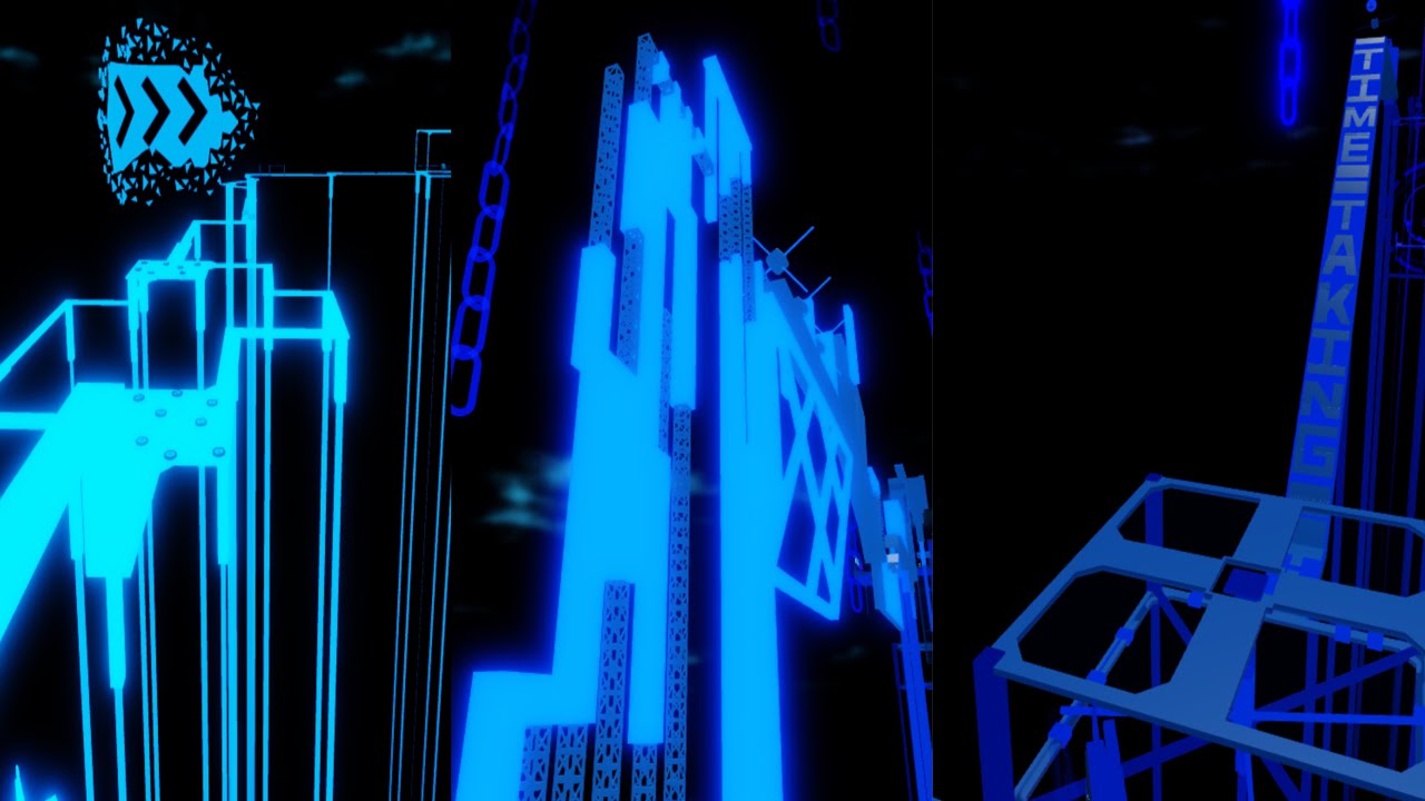 The Time Taking Obby Remastered - Electric Cyan - Blue (Roblox) (Mobile ...