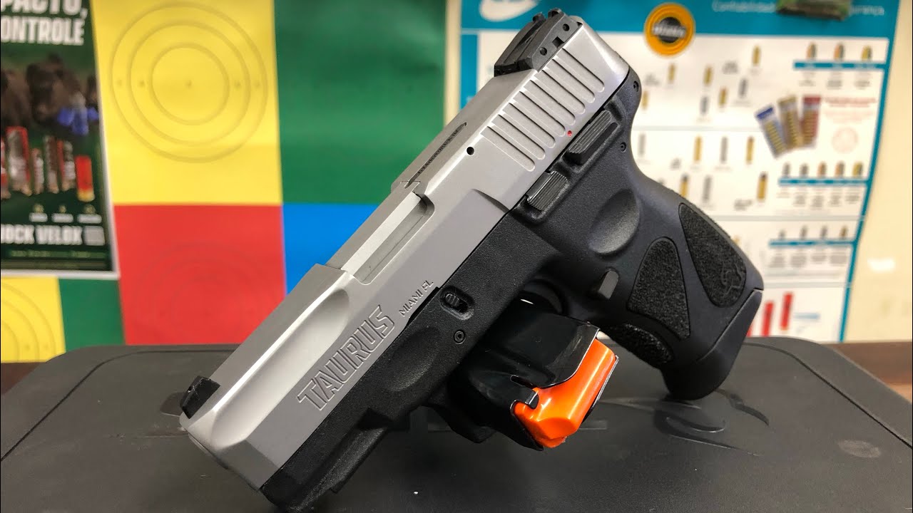 Pistola Taurus G2C .40 S&W Aço Inox - YouTube