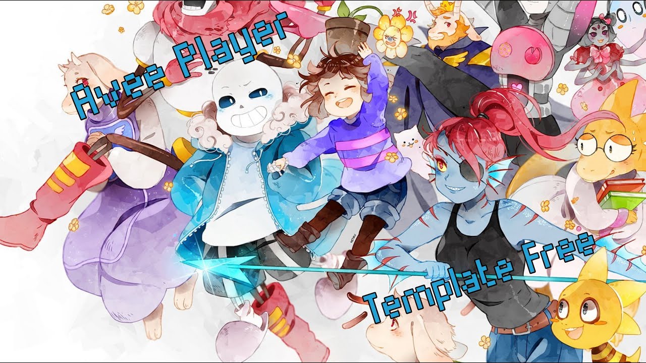 AVEE PLAYER TEMPLATE FREE UNDERTALE|VER. 1.2.98 - YouTube