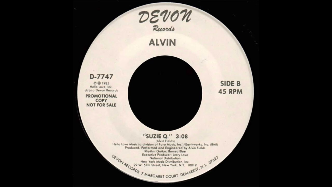 Alvin - Suzie Q 1985 HQ - YouTube