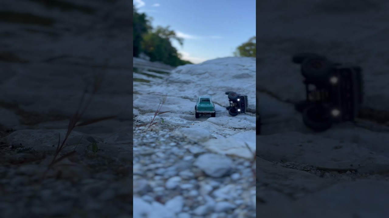 Tiny Tracks being made with our 1/24th crawlers and making the same mistakes but in a different ...