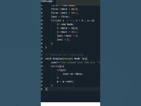 Linked List Data Structure | how to create and traverse with ex| learn ...