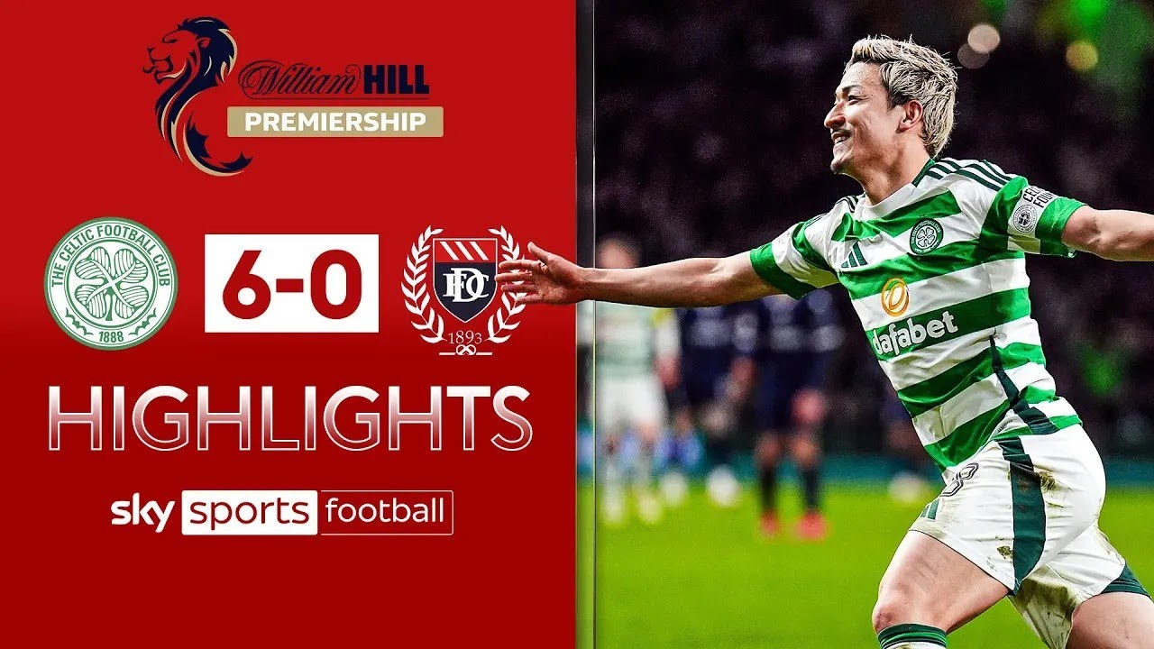 Celtic hit SIX past Dundee to restore 13-point gap at top | Celtic 6-0 ...