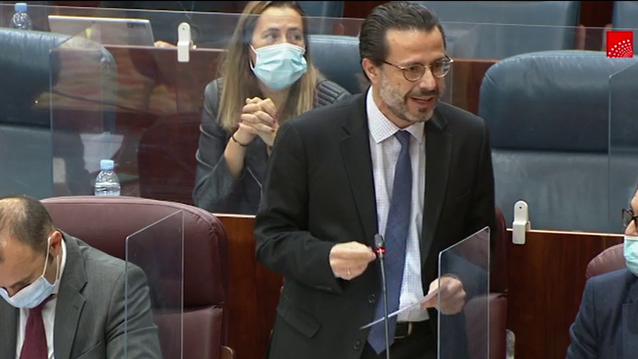 Intervención de Ana Cuartero en el pleno de la Asamblea de Madrid del ...