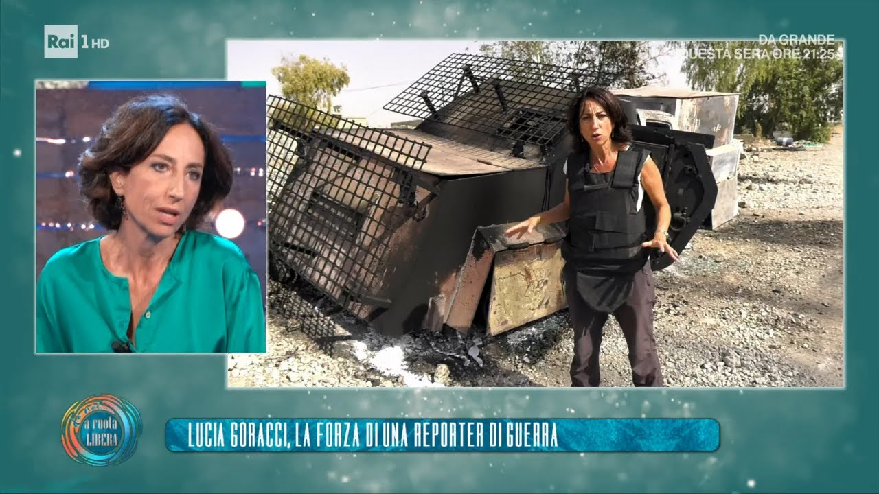 Lucia Goracci, la forza di una reporter di guerra - Da noi ...a ruota ...