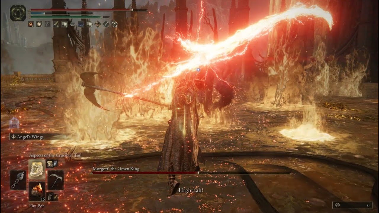 Elden Ring - Morgott, the Omen King (faith build) - YouTube