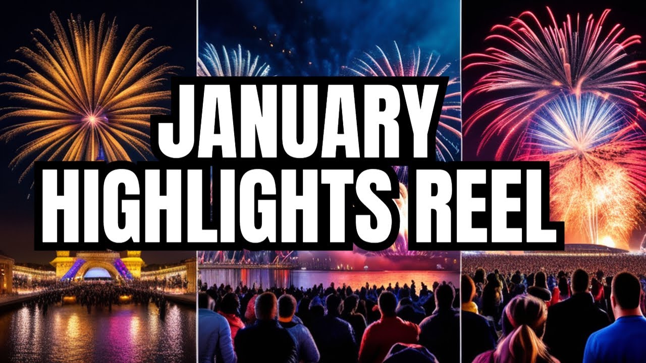 Discover the Most Unforgettable Moments of January in our Sizzle Reel ...