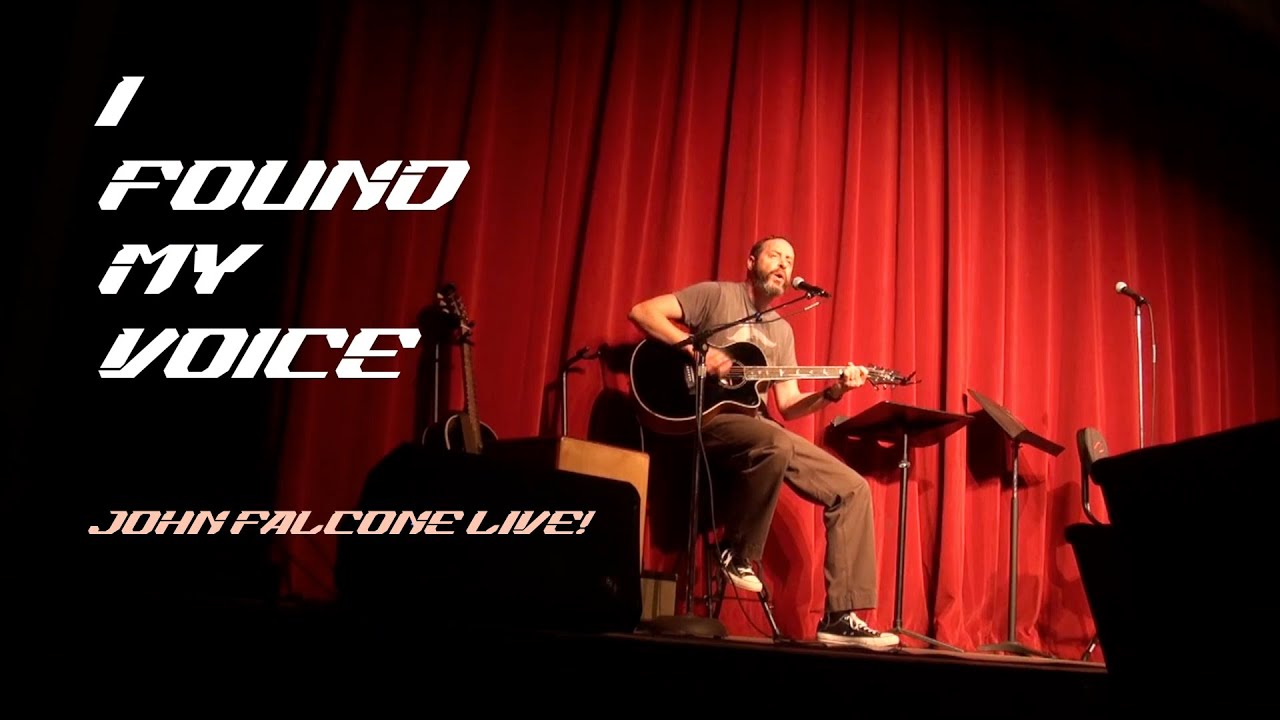 I FOUND MY VOICE | John Falcone Live at Theater Workshop of Owensboro - YouTube