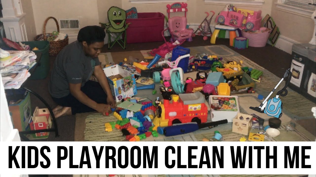 Kids Playroom | Clean with Me | Cleaning Motivation | 2020 - YouTube