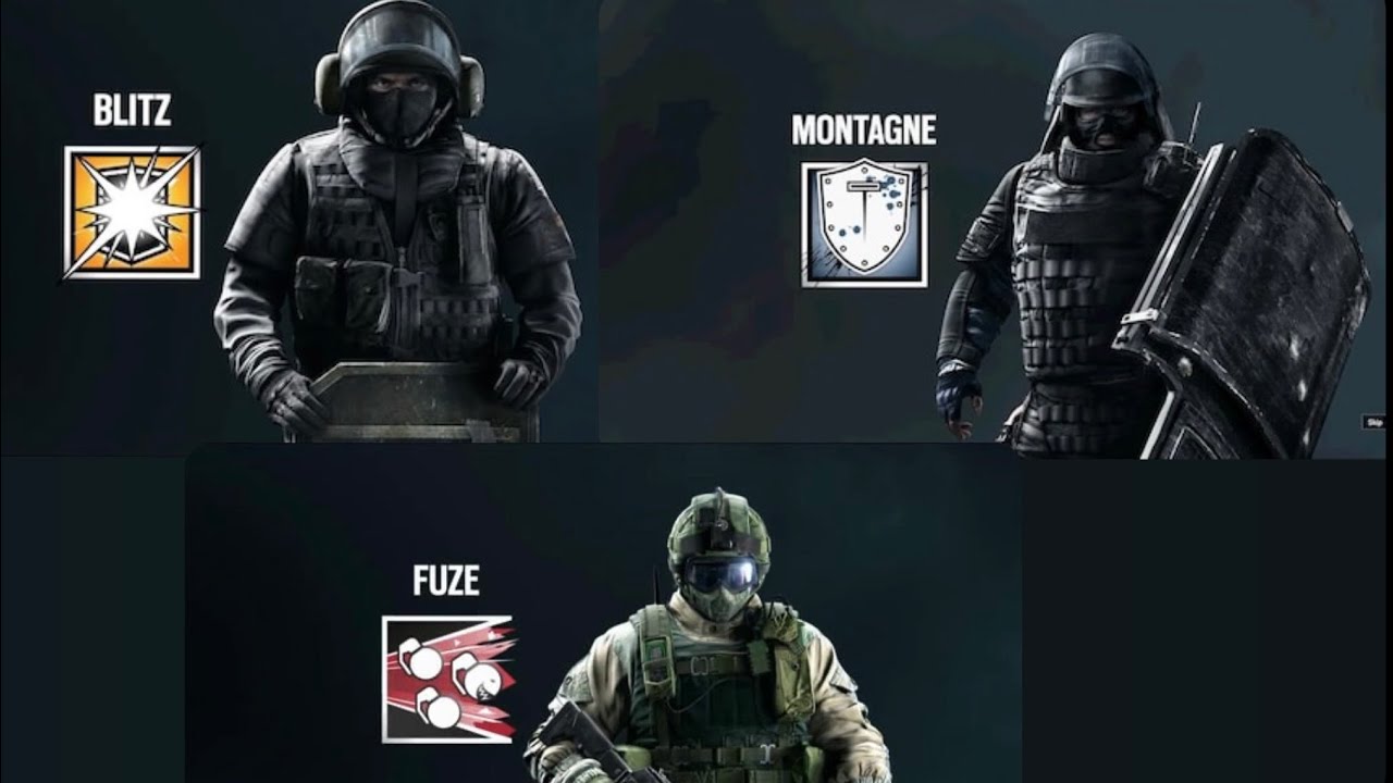 Tom Clancy’s Rainbow Six Siege bunker wars shield rush hilarious - YouTube