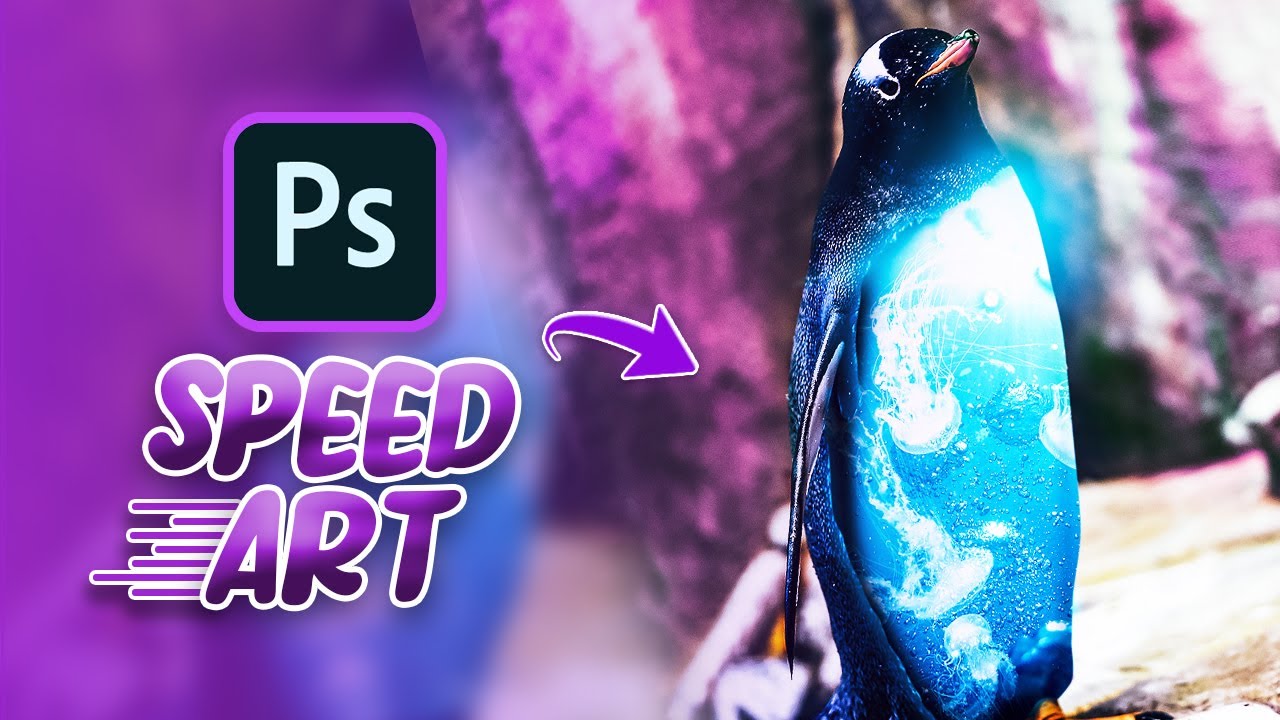 Photoshop Manipulation Speed Art (No Tutorial) | Penguin Double ...