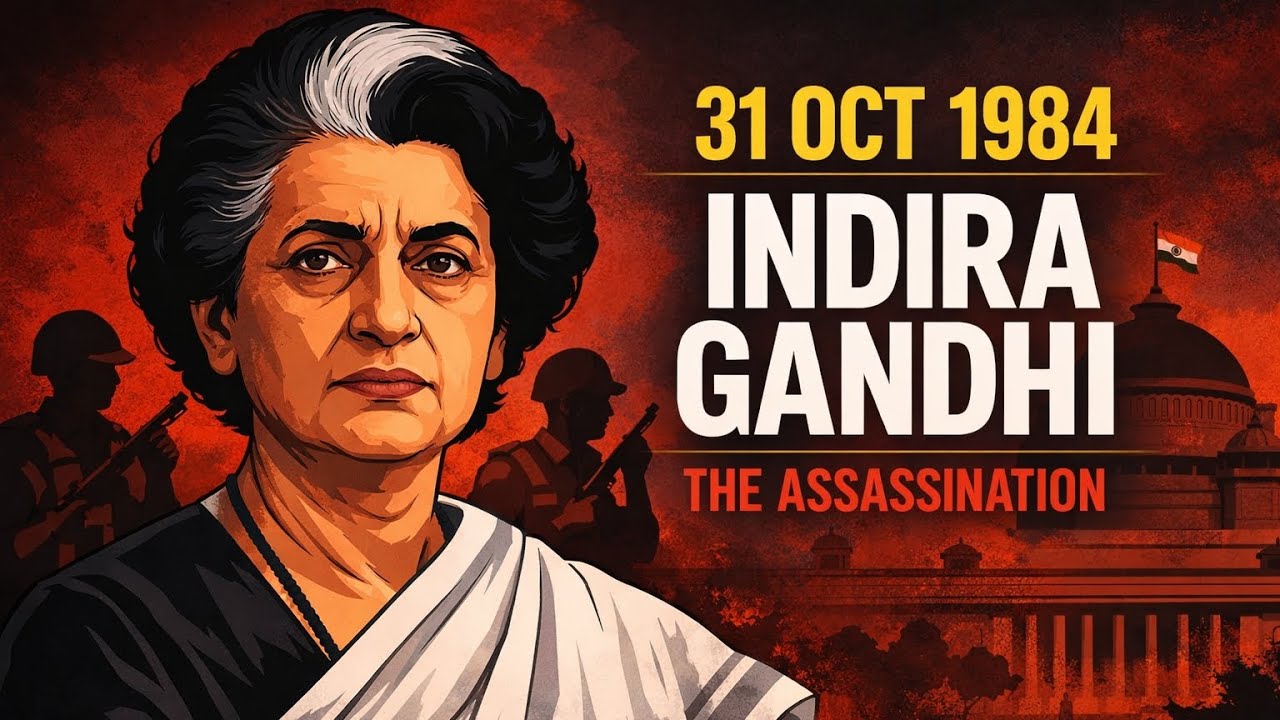 Indira Gandhi Assassination Explained | 31 October 1984 | Full Story in ...