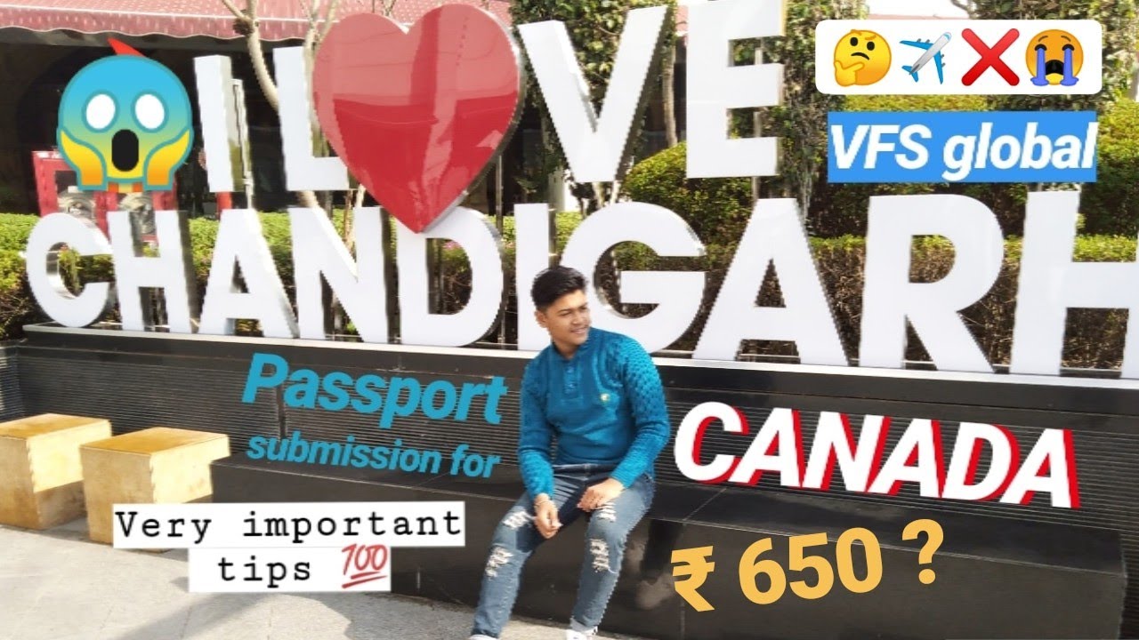 Passport Submission for CANADA Visa Stamp 🇨🇦 | VFS | Very Important ...